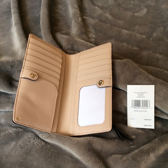 kate spade | Bags | Nwt Kate Spade Cameron Large Slim Bifold Wallet ...